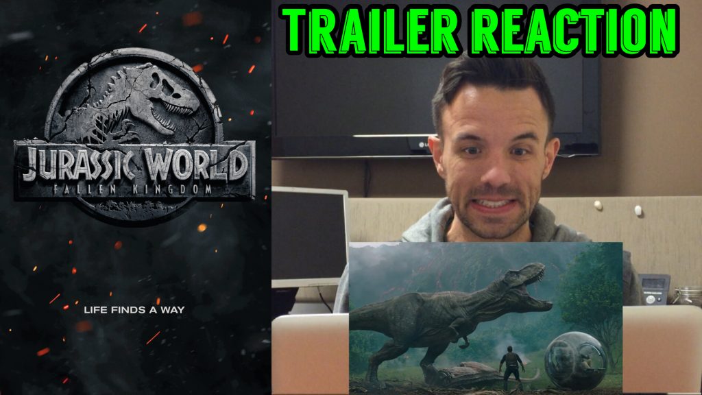 JURASSIC WORLD FALLEN KINGDOM - Trailer Reaction and Review - The Reel ...